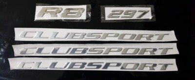 HSV VY clubsport side skirt commodore badge R8&297 &clubsport badge ...