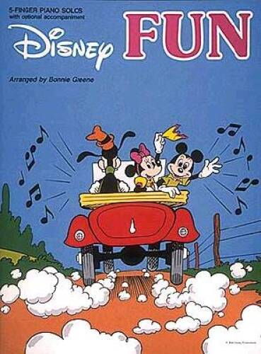 Disney Fun (Five Finger Piano Songbook) - Paperback - ACCEPTABLE ...
