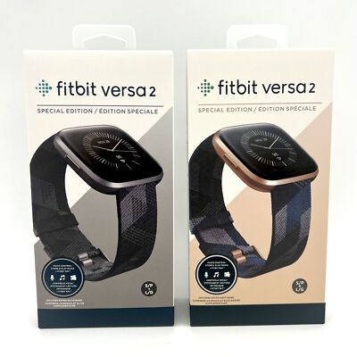 Fitbit Versa 2 Special Edition Smart watch Fitness Health Activity ...
