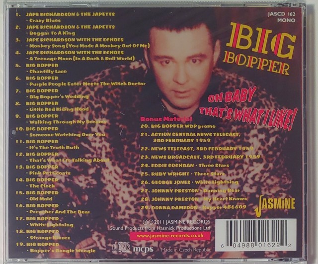 Big Bopper / Various by Various Artists (CD, 2011) for sale online | eBay