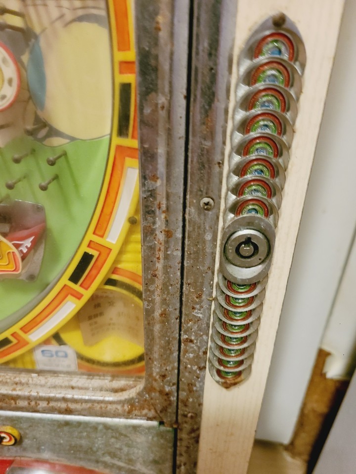 Vintage Japanese Pinball Pachinko Machine Kayoraku *FOR REPAIR OR PARTS ...