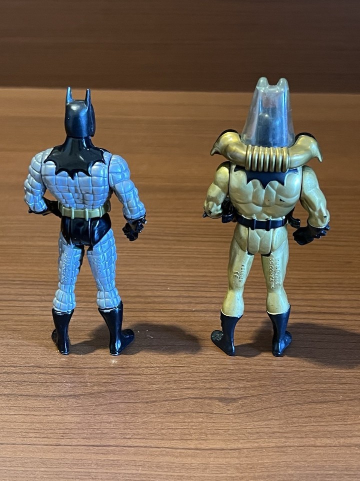 1990 Kenner Batman Returns Aero Strike Batman Laser Batman Figures ...
