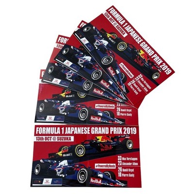 2019 F1 Japanese Grand Prix Stickers Set of 5 Suzuka Circuit Official ...