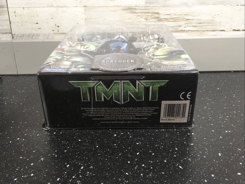 Teenage Mutant Ninja Turtles TMNT Shredder 2007 CGI Animated Movie NIB ...