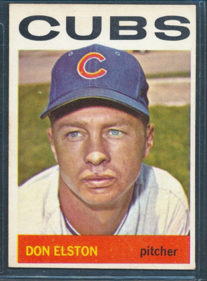 1964 Topps Baseball Set Break #111: DON ELSTON Chicago Cubs ~ VG-EX+ ...