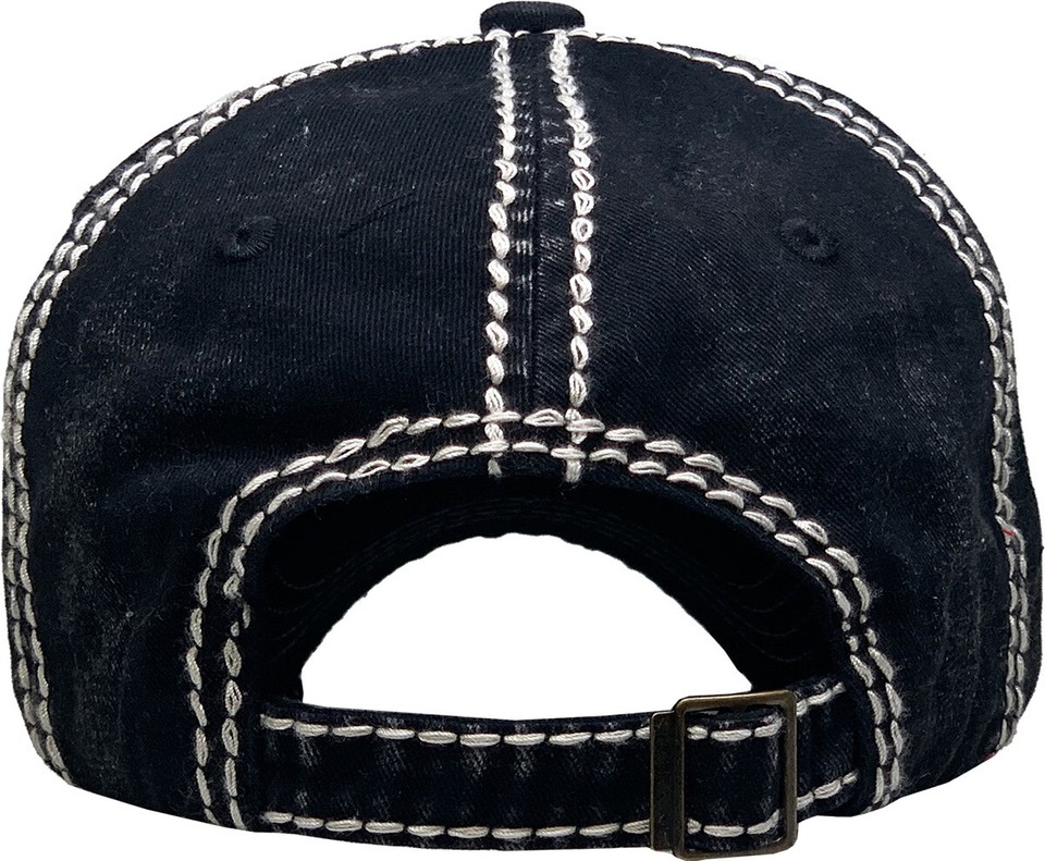 Vintage Distressed Hat Baseball Cap - AMERICA BASEBALL- KBETHOS | eBay