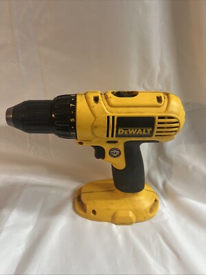 Dewalt DC759 18-Volt 1/2-Inch Cordless Drill/Driver - Yellow (Bare tool ...