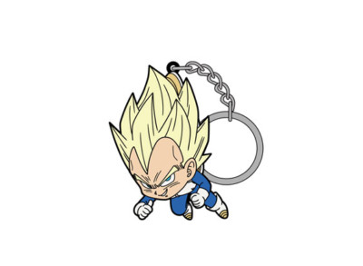 Dragon Ball Super - Pinched Keychain: Vegeta (Super Saiyan Ver.) | eBay