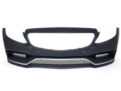 For Mercedes C Class 15-18 W205 C63 AMG Style Front Bumper with PDC | eBay