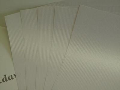 Polar Oyster Pearlescent Lined Pin Stripe Paper A4 110gsm x 25 1-Sided ...