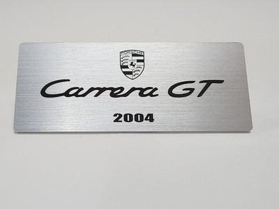 1/12 Porsche Carrera GT 2004 Metal Name Plate Plaque for Tamiya etc | eBay
