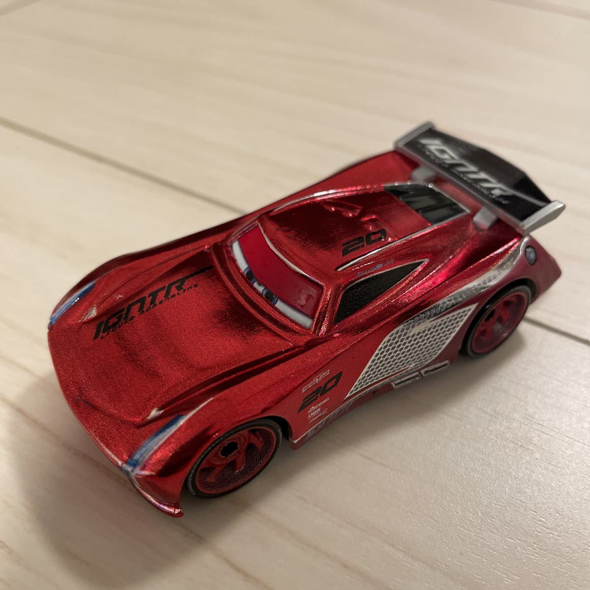 Mattel Cars Racing Red Jackson Storm Mini Character Car