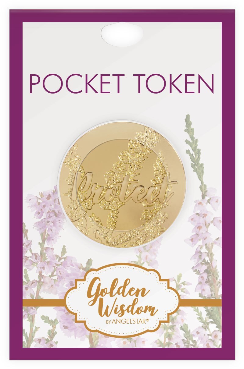 AngelStar Golden Wisdom Scripture Protect Psalm Coin Pocket Purse 16283 ...