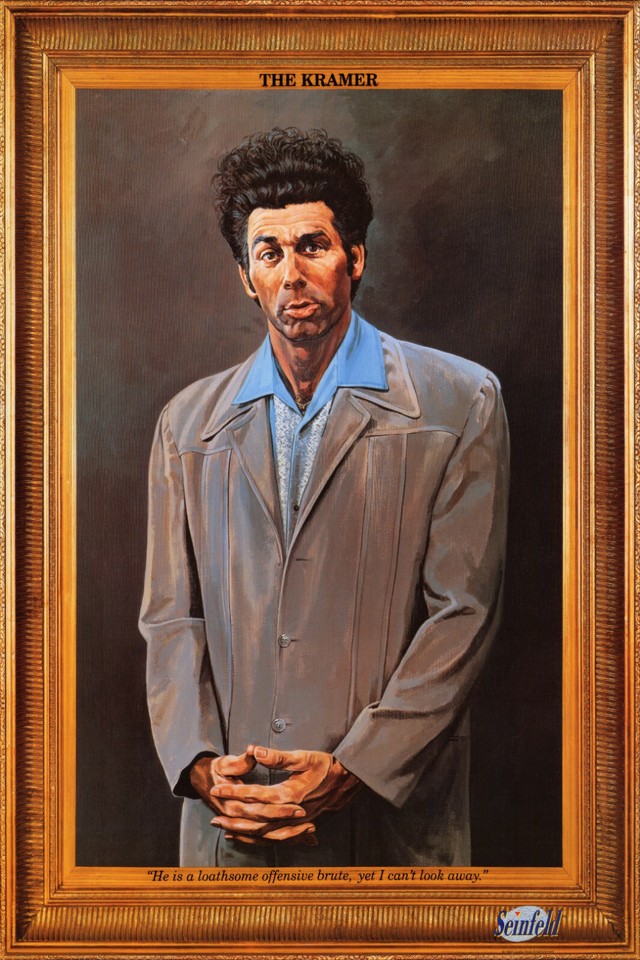 THE KRAMER ORIGINAL WITH PRINTED FRAME OIL PAINTING ART PRINT PREMIUM ...