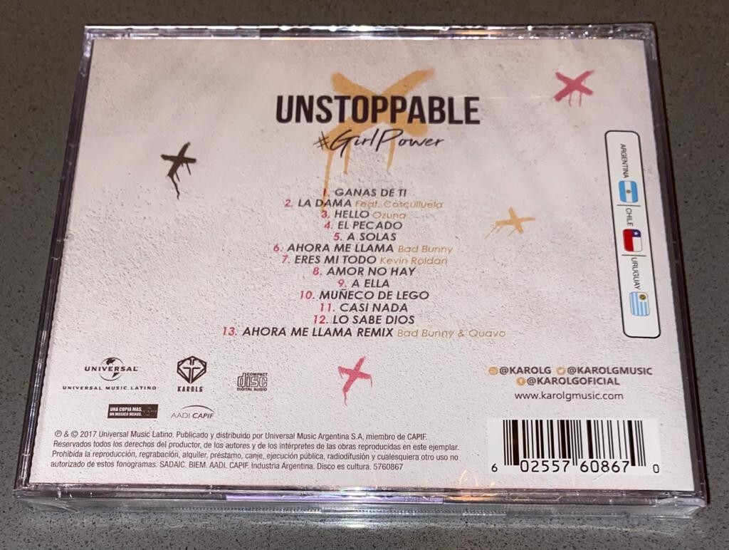 Unstoppable by Karol G (CD, 2017) for sale online | eBay