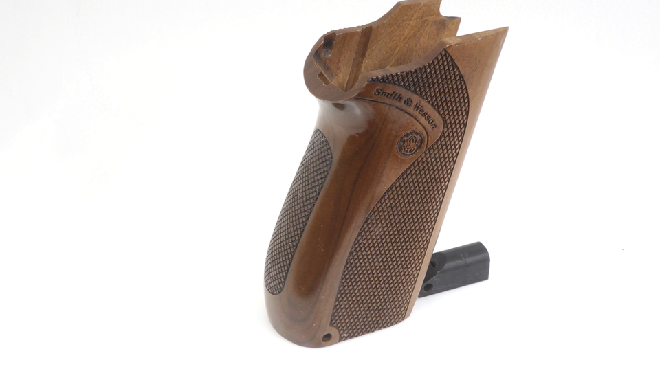 S&W SMITH & WESSON 5906,5903,4003,4006,4046,410,411,910,911,WOOD/WALNUT ...