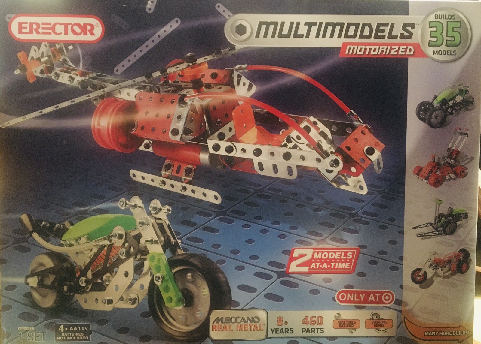Erector Set 6024683 Multimodels Motorized Builds 35 Models | eBay
