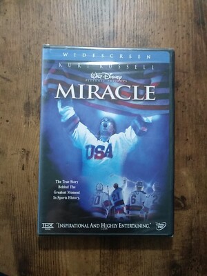 Miracle (DVD, 2004) Widescreen Sealed Brand New Kurt Russell True Story ...