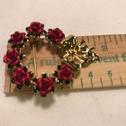 Avon Vintage 2003 Rose Wreath Pin | eBay