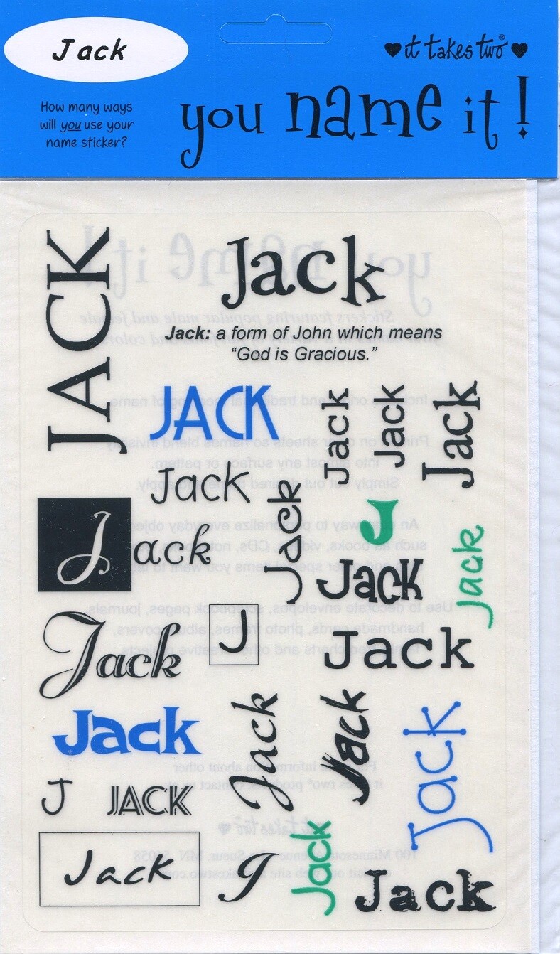 You Name It, scrapbook stickers Boy & Girl Name Stickers U-CHOOSE 50% ...