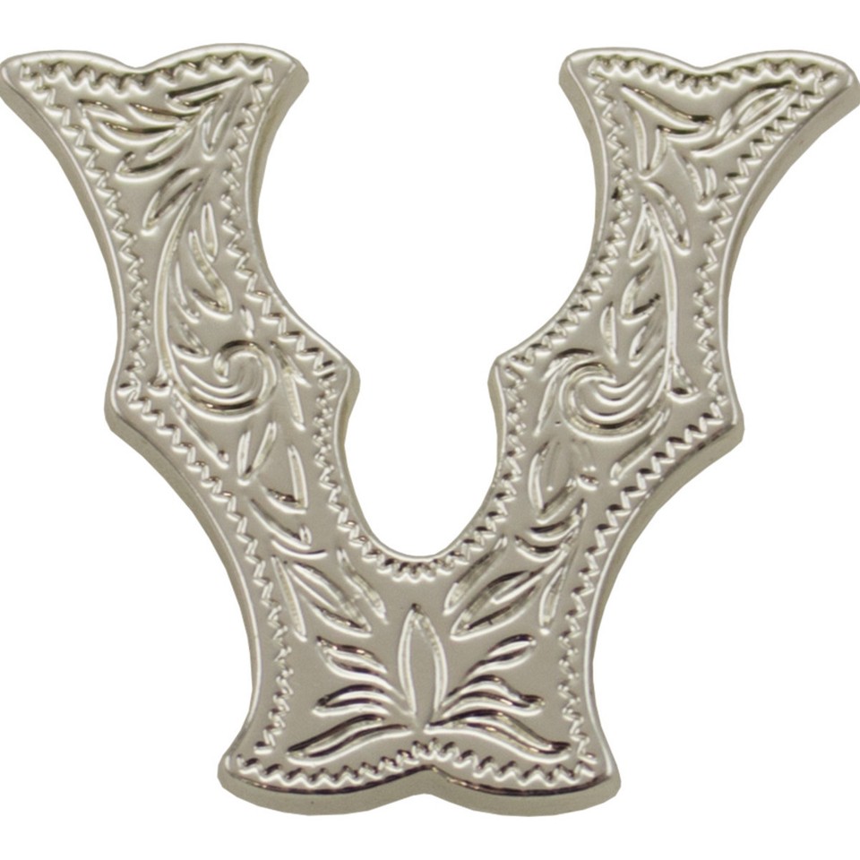 Springfield Leather Company 3/4" Sterling Silver Alphabet Letter Concho ...