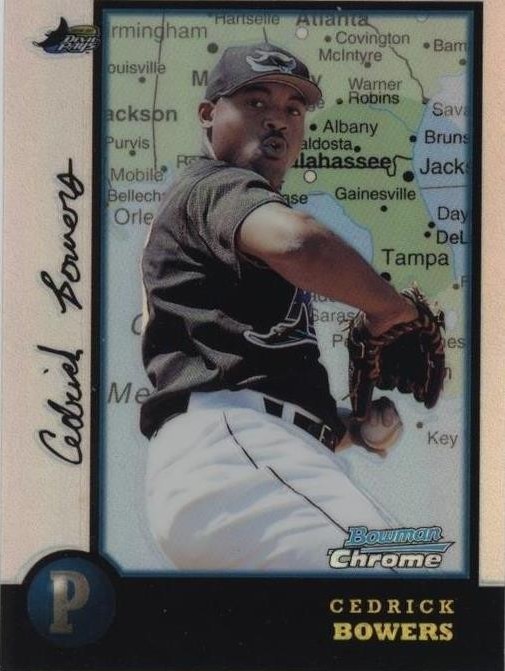 1998 Bowman Chrome - Cedrick Bowers #435 International Refractor for ...