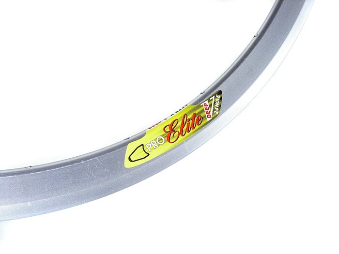 Velocity Pro Elite Deep V Tubular 650c Rim 24H NMSW Silver 6061-T6 NEW ...