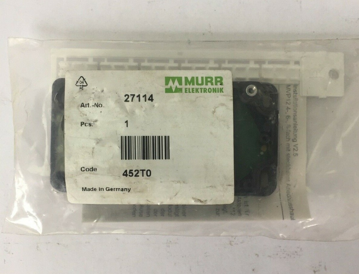 MURR ELEKTRONIK 27114 MVP12 | eBay