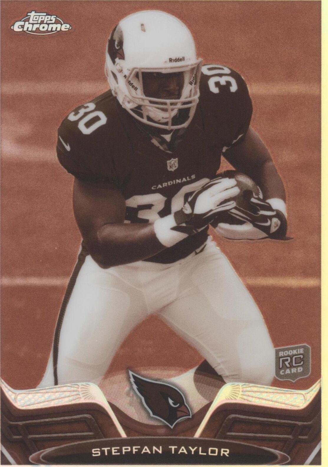 2013 Topps Chrome - Stepfan Taylor #54 Sepia Refractor /99 (RC) for ...