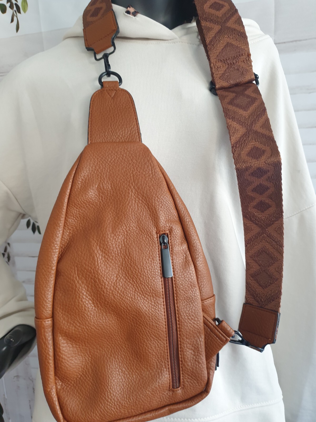 Neue Farben 💋Rucksack Bauchtasche mit Gurt Umhänge Tasche Cross Body Bag | eBay