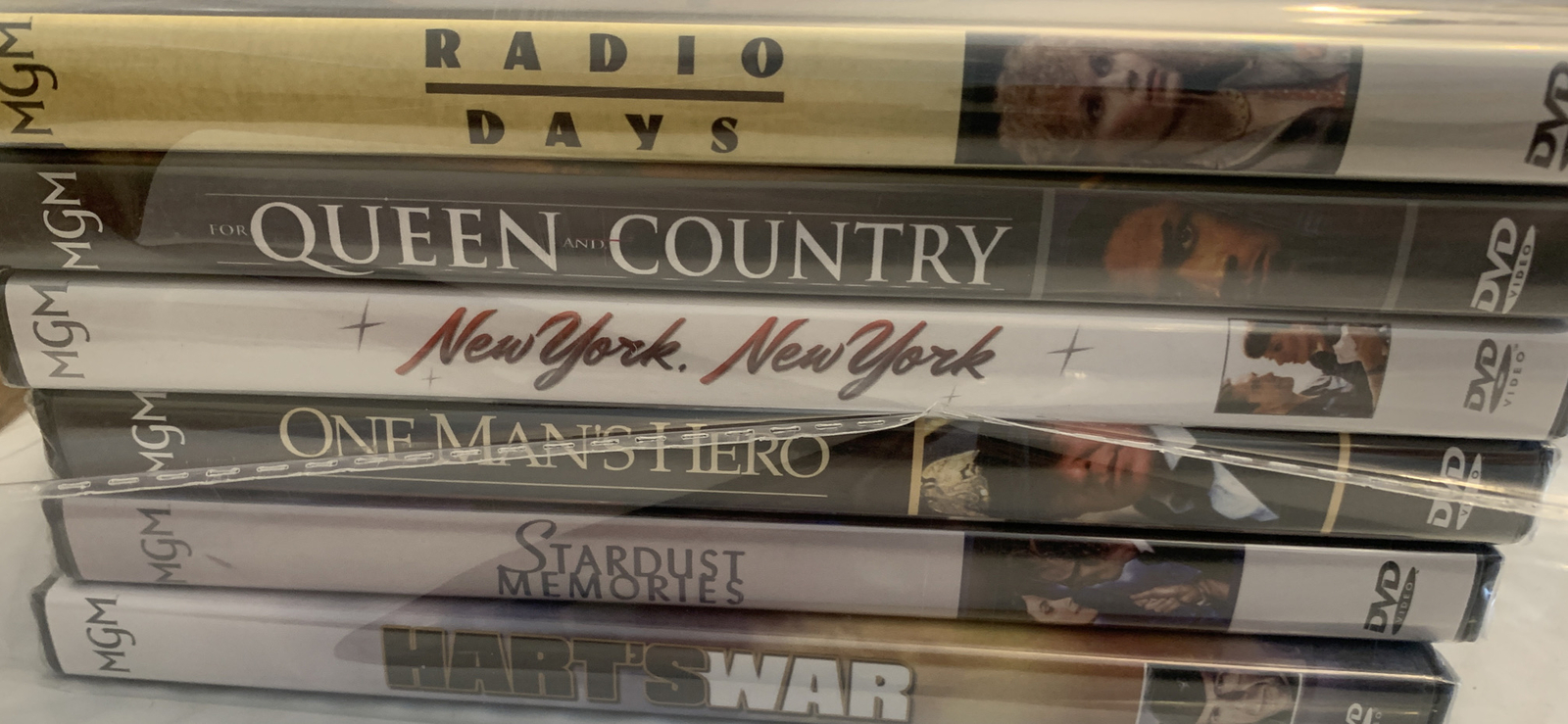 MGM Lot of 6 DVDs Woody Allen Bruce Willis Denzel DeNiro Berenger ...