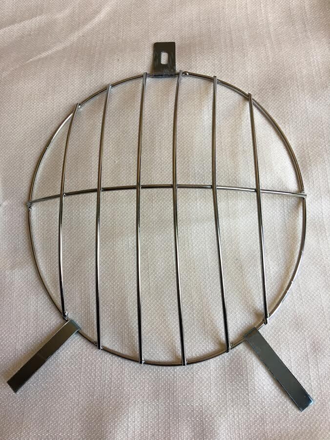 1967 VW T1 T2 Beetle BUS Headlight Grills Pair Rock Stone Guard Grilles ...