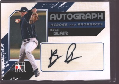 KYLE BLAIR 2011 ITG HEROES & PROSPECTS ROOKIE AUTOGRAPH AUTO MINT RC SP ...
