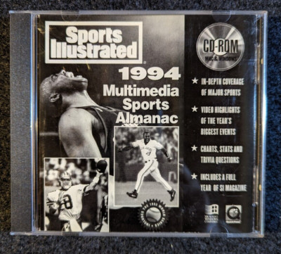 Sports Illustrated 1994 Multimedia Sports Almanac Windows/Mac CD-ROM ...
