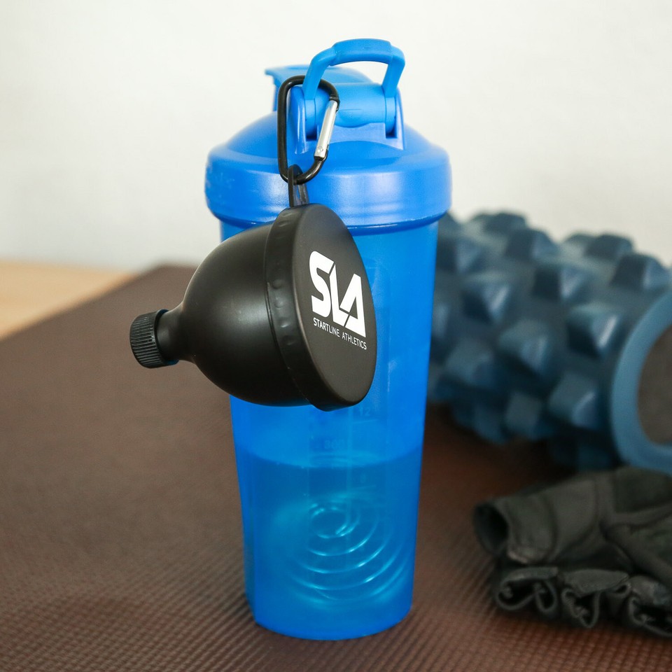 Protein funnel: 2-pack portable supplement holder, protein powder ...