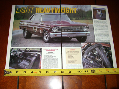 1964 FORD 427 FALCON ORIGINAL 1991 ARTICLE | eBay