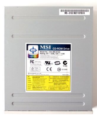 CD-ROM DRIVE, 52X Max, C52 (MS-8152), P/N: P8152-010 | eBay Australia
