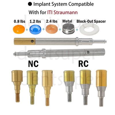 Dental fit STRAUMANN Compatible Bone Level RC/NC D3.7MM locator ...