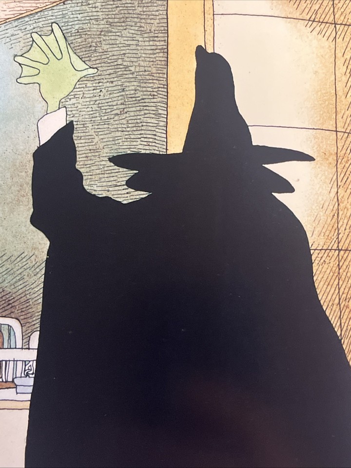 Adult CARTOON Humor COMIC “HALLOWEEN WITCH” Maternity Ward “DAD & Baby ...