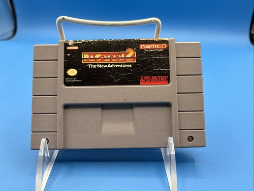 SNES Super Nintendo Pac-Man 2 The New Adventures Authentic Tested ...
