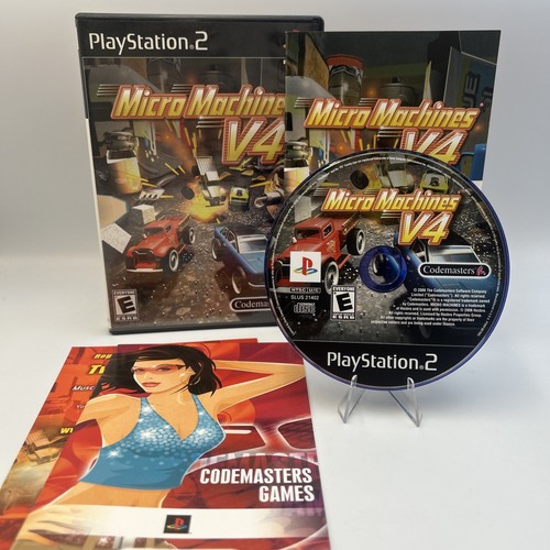 Micro Machines V4 (Sony PlayStation 2, 2006) Complete CIB Tested ...
