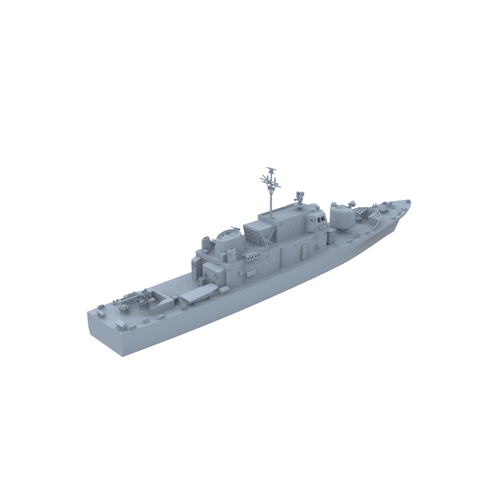 SSMODEL SSC700760 1/700 Military Model Kit USS Asheville (PGM-84) Water ...