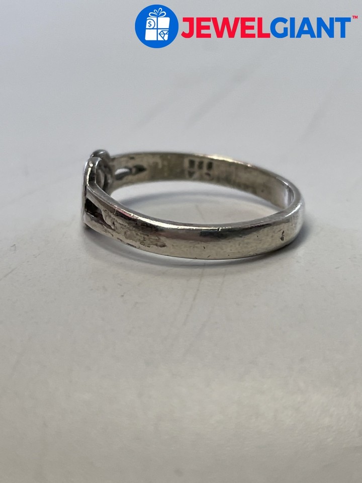 STERLING SILVER C^A RING SIZE 5.25 1.6G #FY834 | eBay