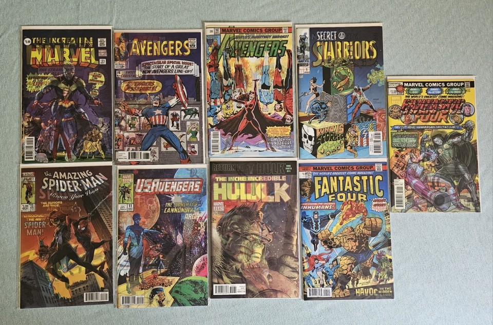 ALL MARVEL LEGACY LENTICULAR COVERS + ONE-SHOTS COMPLETE SET INCLUDES ...