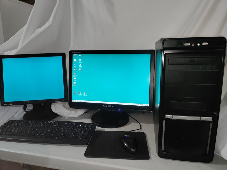 RETRO WINDOWS 98 ULTRA FAST INDUSTRIAL / GAMING COMPUTER VINTAGE PC ...