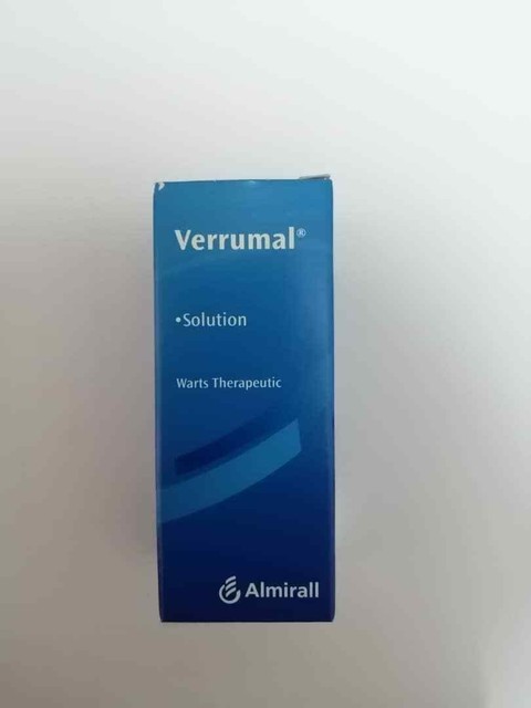 Almirall Authentic Verrumal Solution for Effective Removal of Warts ...