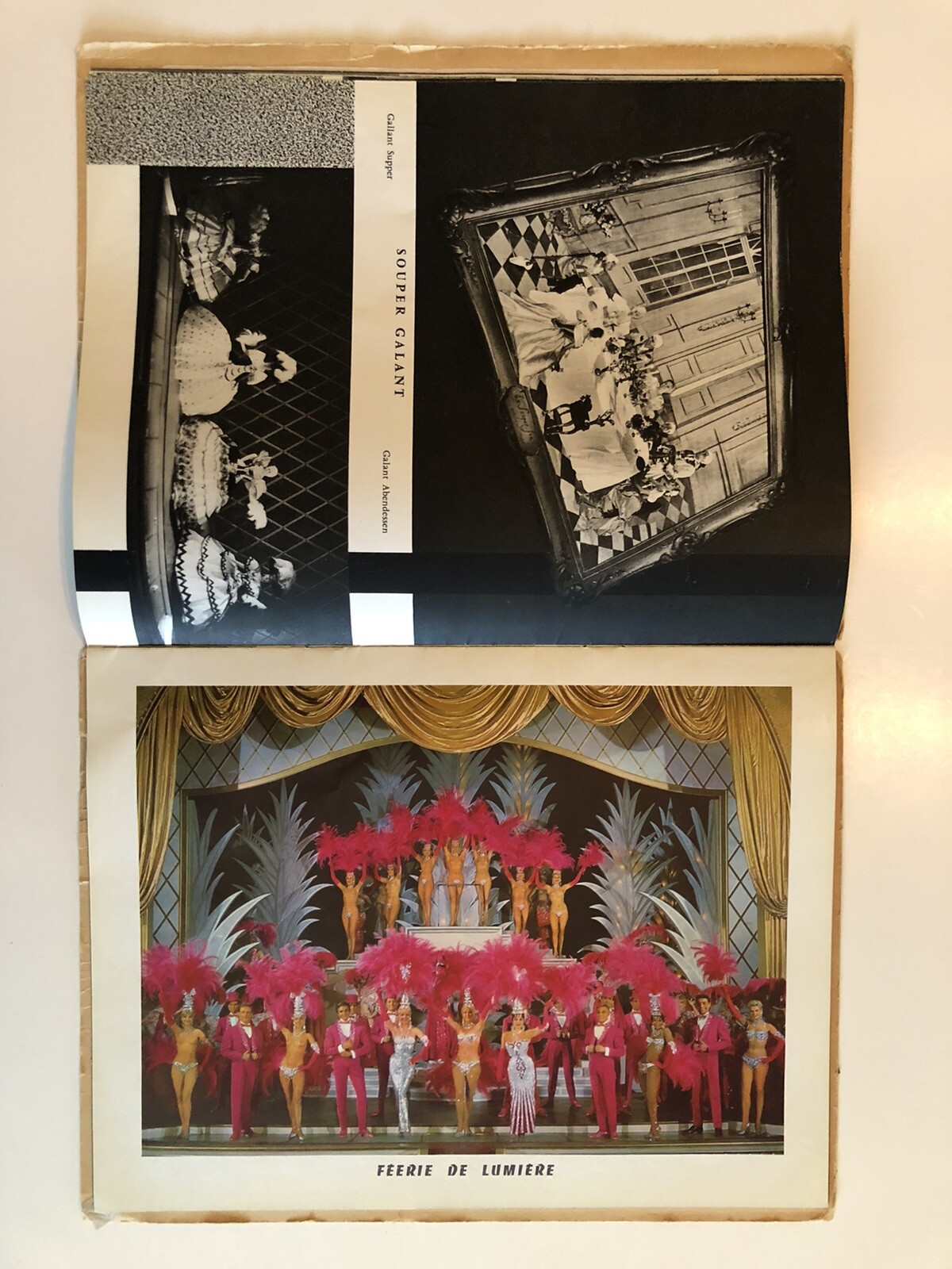 Vintage Paris, France Folies Bergere Show Program Theater Souvenir ...