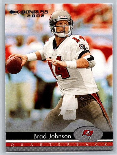 2002 Donruss Brad Johnson Tampa Bay Buccaneers #183 | eBay