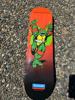 TMNT Skateboard Deck Teenage Mutant Ninja Turtles TOY SNOBS limited ...