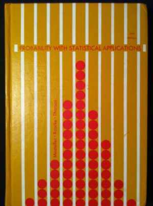 Probability With - Hardcover, by Frederick Mosteller Robert ...